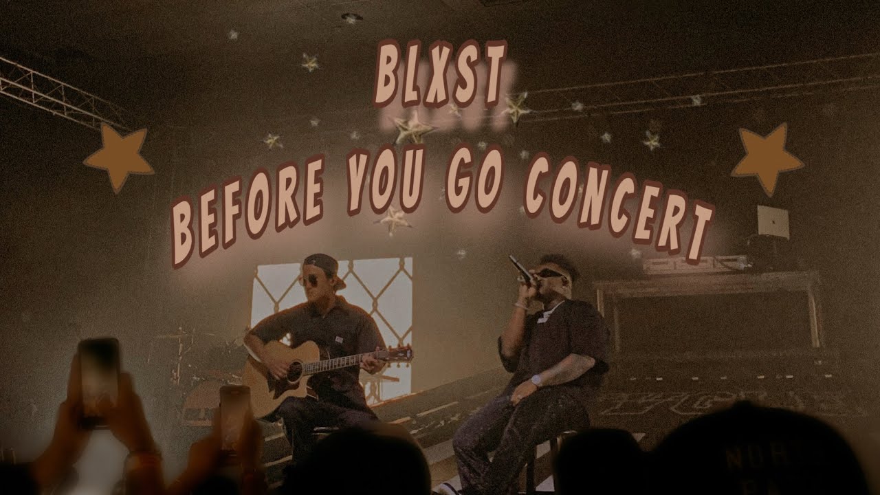 🕷🕸blxst: before you go concert - YouTube