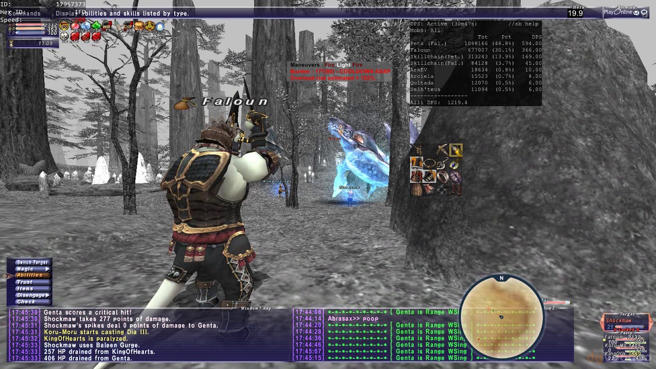 FFXI - Shockmaw PUP Solo with Overdrive - YouTube