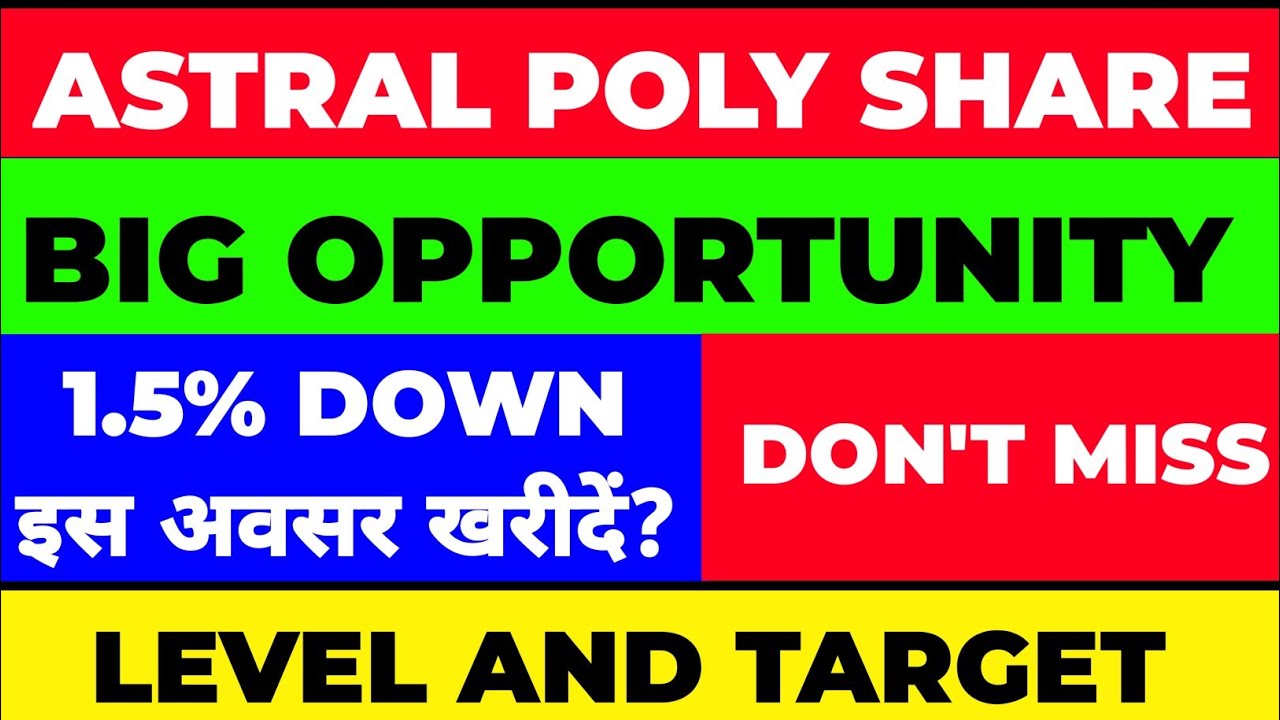Astral Poly Technik Share Level And Targets | Astral Poly Share Latest ...