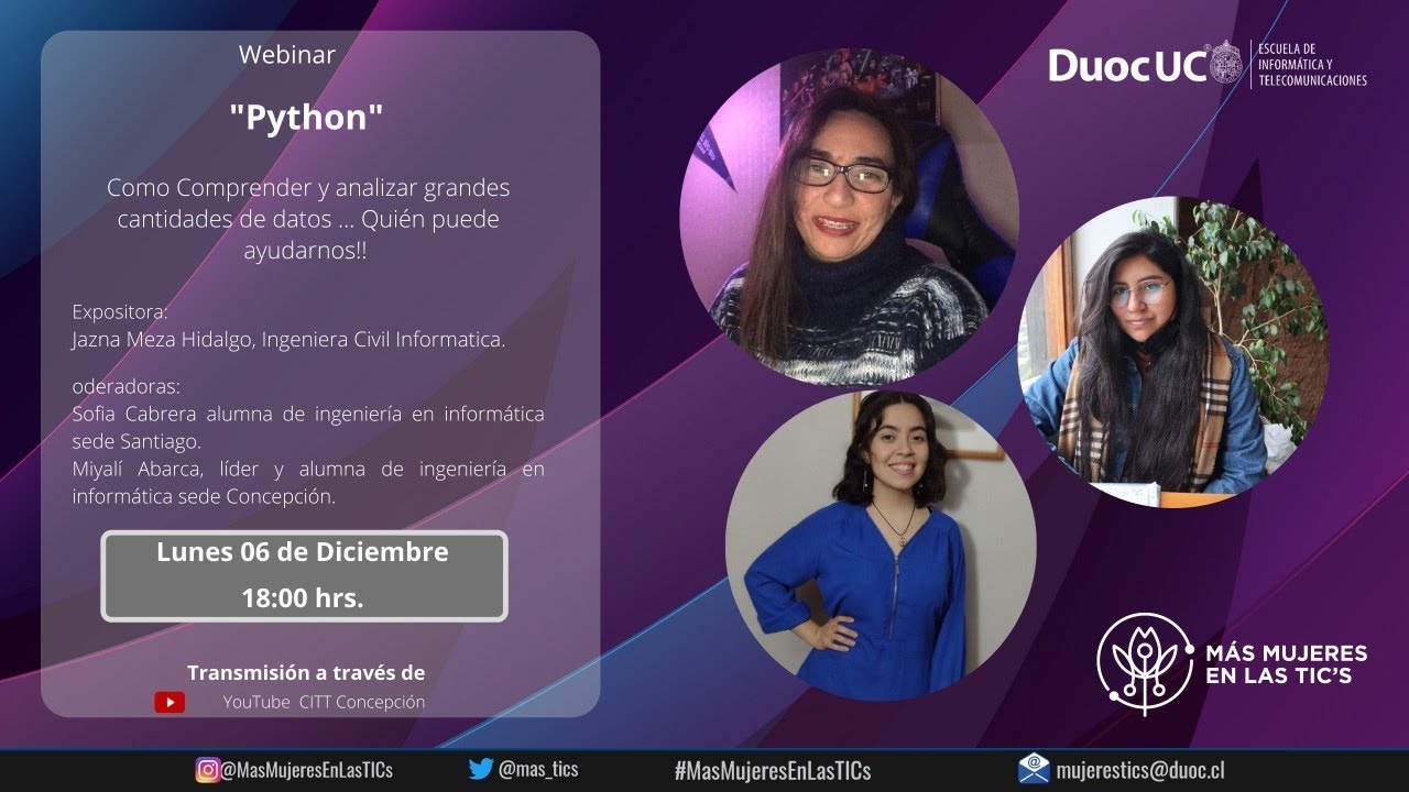 Webinar Python | MMT | CITT 2021_2 - YouTube