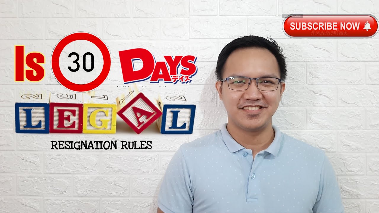 Resignation Rules. Is 30days notice legal? Can I Immediately Resign ...