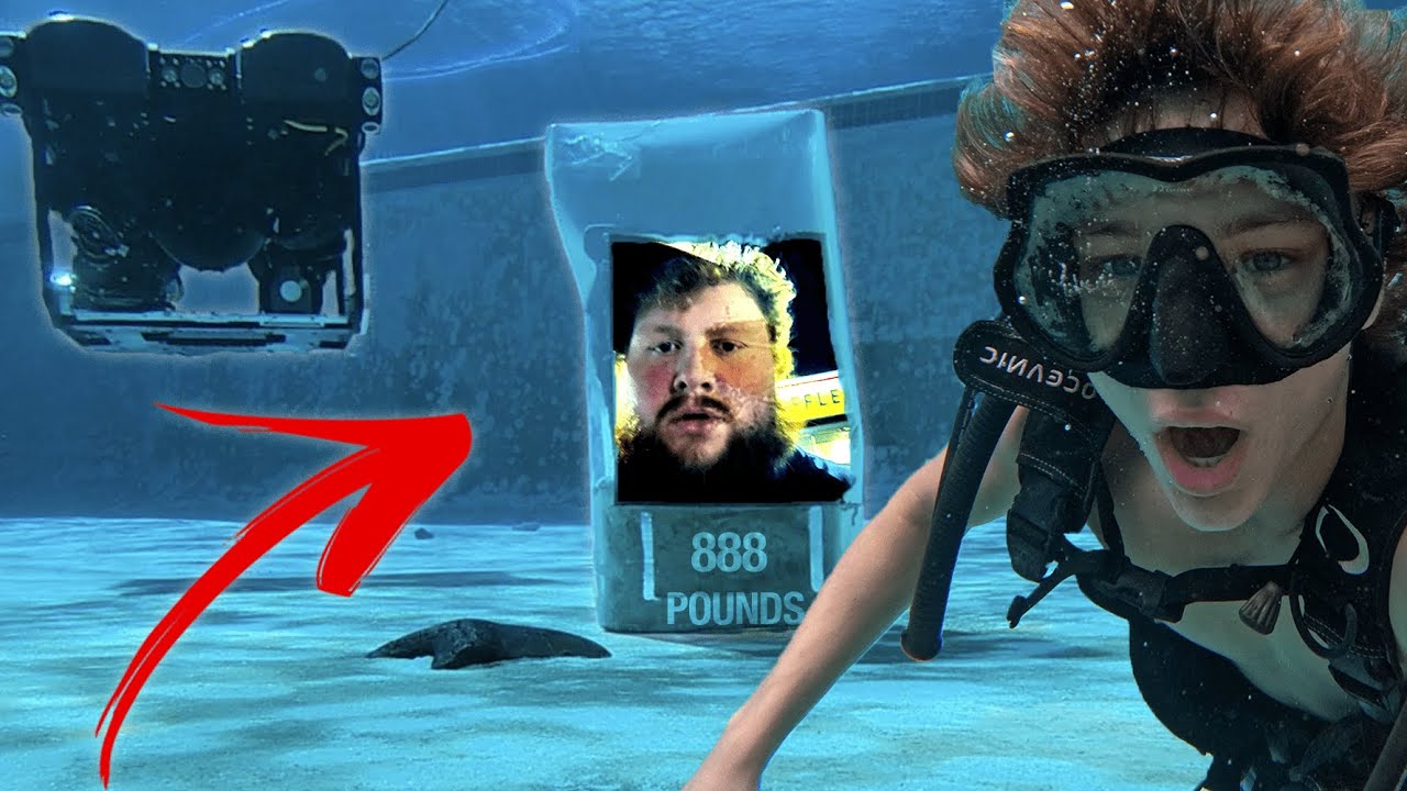 Can we pick up CaseOH with an underwater drone? - YouTube