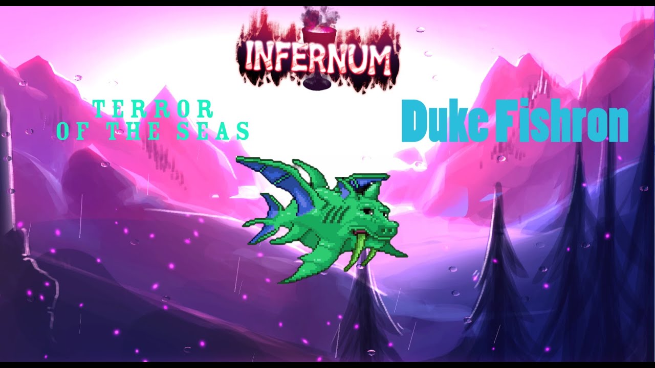 Terror of The Seas Duke Fishron | Terraria Calamity | Infernum Mode ...