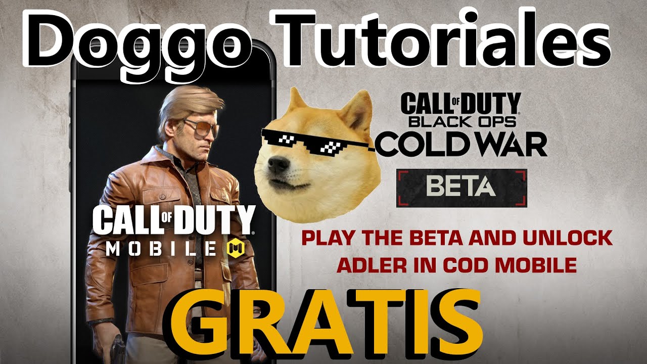 Cómo obtener la skin de Adler😎 ¡GRATIS! Call of duty Mobile con la beta ...