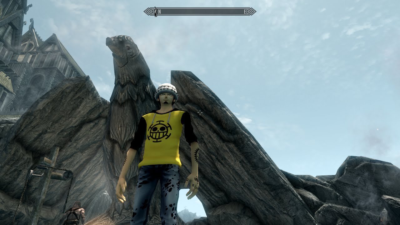 Skyrim One Piece MOD - Heart Pirates Playermodels - YouTube