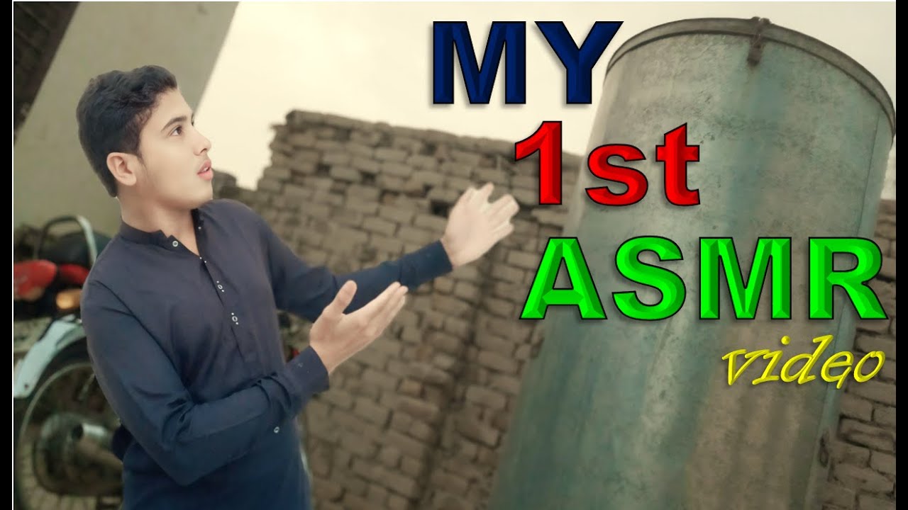 My 1st ASMR Video | 21$ | ASMR Video - YouTube