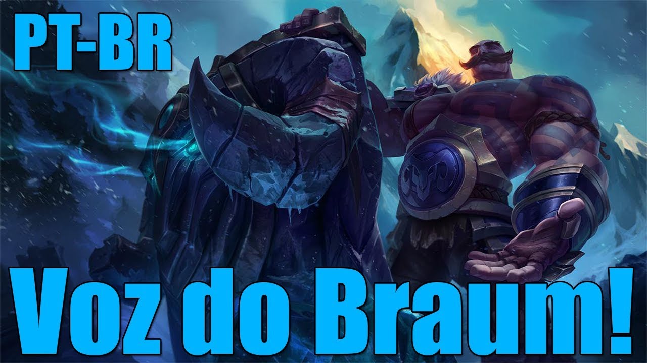 League of Legends - Braum Voz [PT-BR] - YouTube