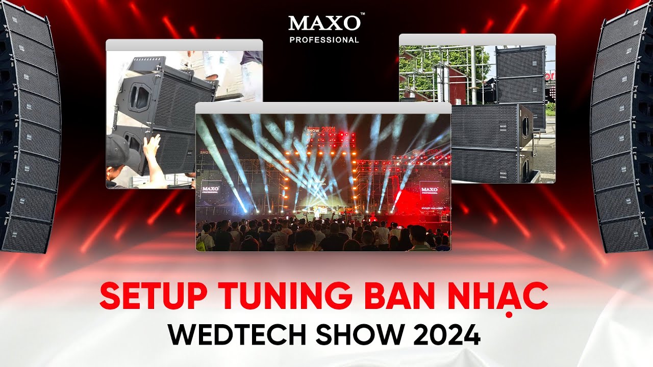 [𝐋𝐈𝐕𝐄𝐒𝐓𝐑𝐄𝐀𝐌] Team MAXO Audio setup tuning bạn nhạc Tùng Jazz Band cùng ...