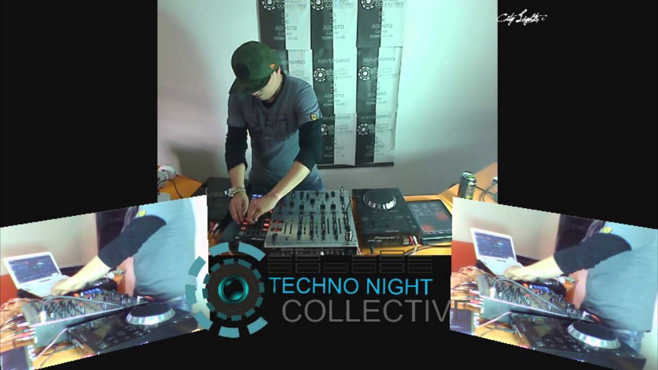 Nation E City Lights on techno night TV - YouTube