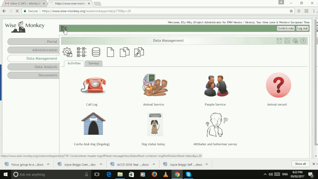 Exporting data from Wise Monkey as Excel file - YouTube