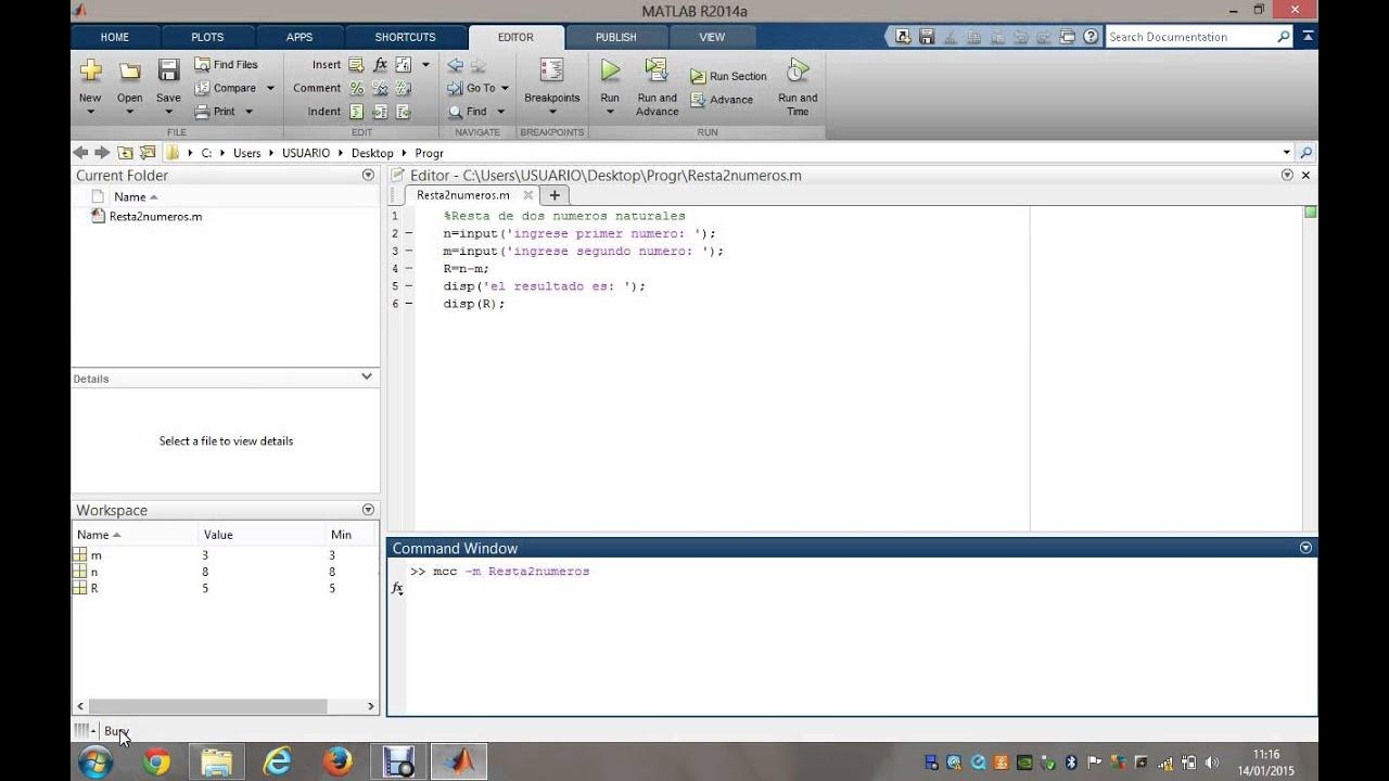 Como convertir a ejecutable en matlab - YouTube