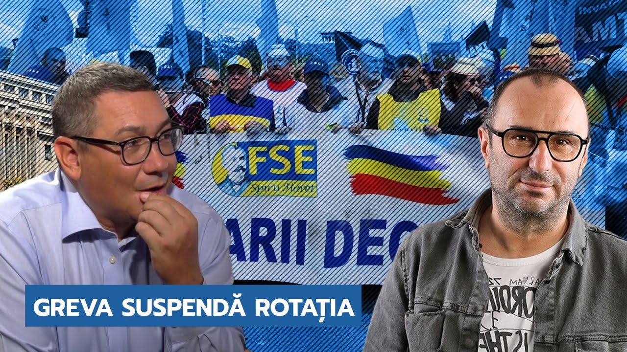 Victor Ponta, la Marius Tucă SHOW: „Profesorii, îndreptățiți să facă ...