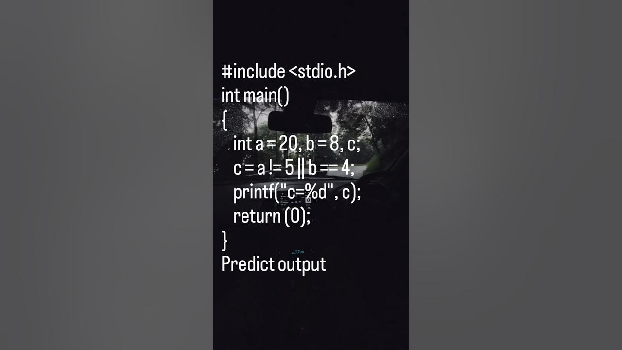 𝐏𝐫𝐞𝐝𝐢𝐜𝐭 𝐎𝐮𝐭𝐩𝐮𝐭 #cprogramming #language #code #codes #JavaScript #string ... 𝐏𝐫𝐞𝐝𝐢𝐜𝐭 𝐎𝐮𝐭𝐩𝐮𝐭 #cprogramming #language #code #codes #JavaScript #string ...