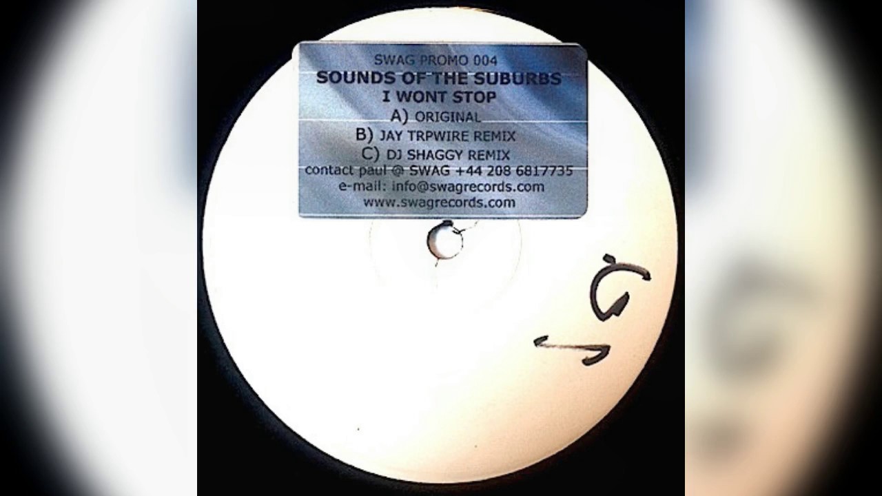 Sound Of The Suburbs - I Won't Stop (Jay Tripwire Remix) - YouTube