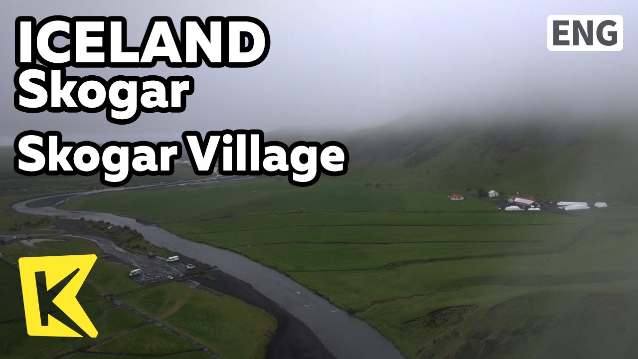 【K】Iceland Travel-Skogar[아이슬란드 여행-스코가르]검은 모래 해변 마을/Skogar Village/House ...