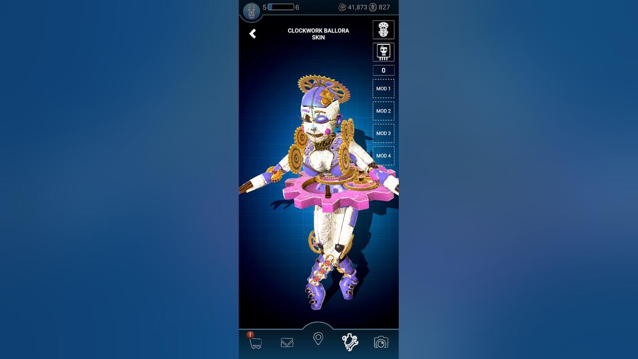 Classic Ballora Color On The Clockwork Skin Youtube