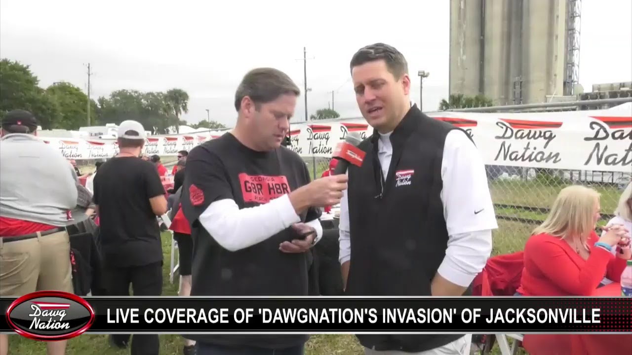 DawgNation Invasion of Jacksonville: No one parties like UGA fans - YouTube