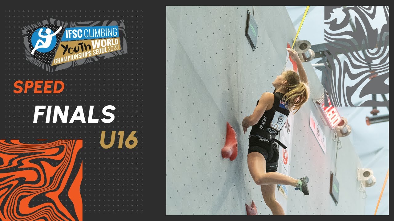 Speed finals U16 || Seoul 23 - YouTube