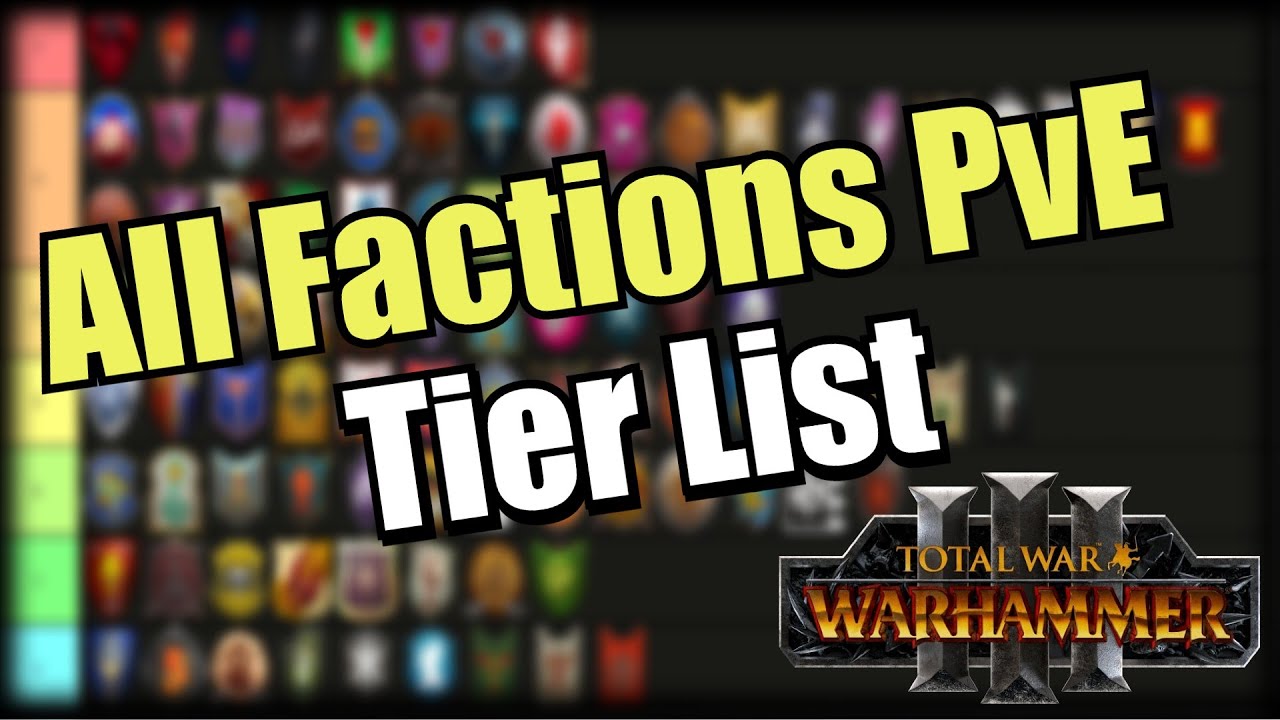 WE Made an Immortal Empires Faction Tier List -Warhammer 3 Multiplayer ...