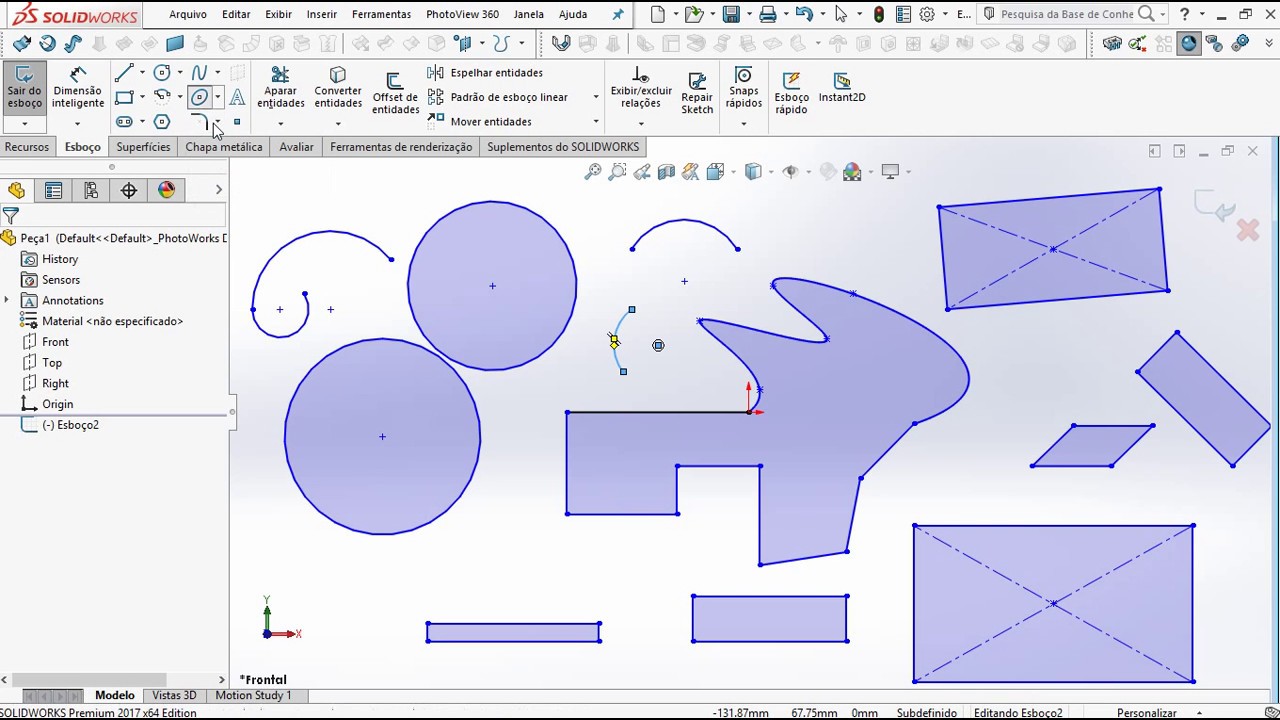 solidworks passo a passo - 01 - YouTube