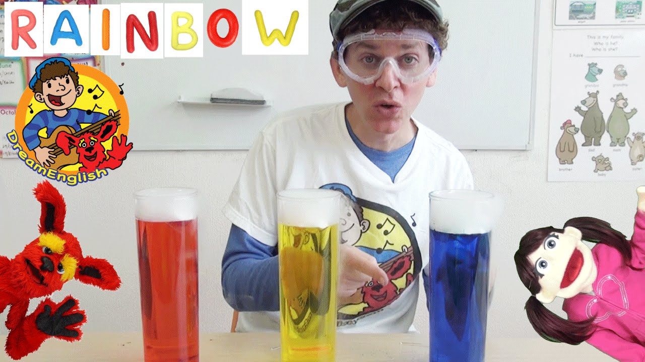 First Words Song #12 RAINBOW | Learning Colors with Matt | Learn ...