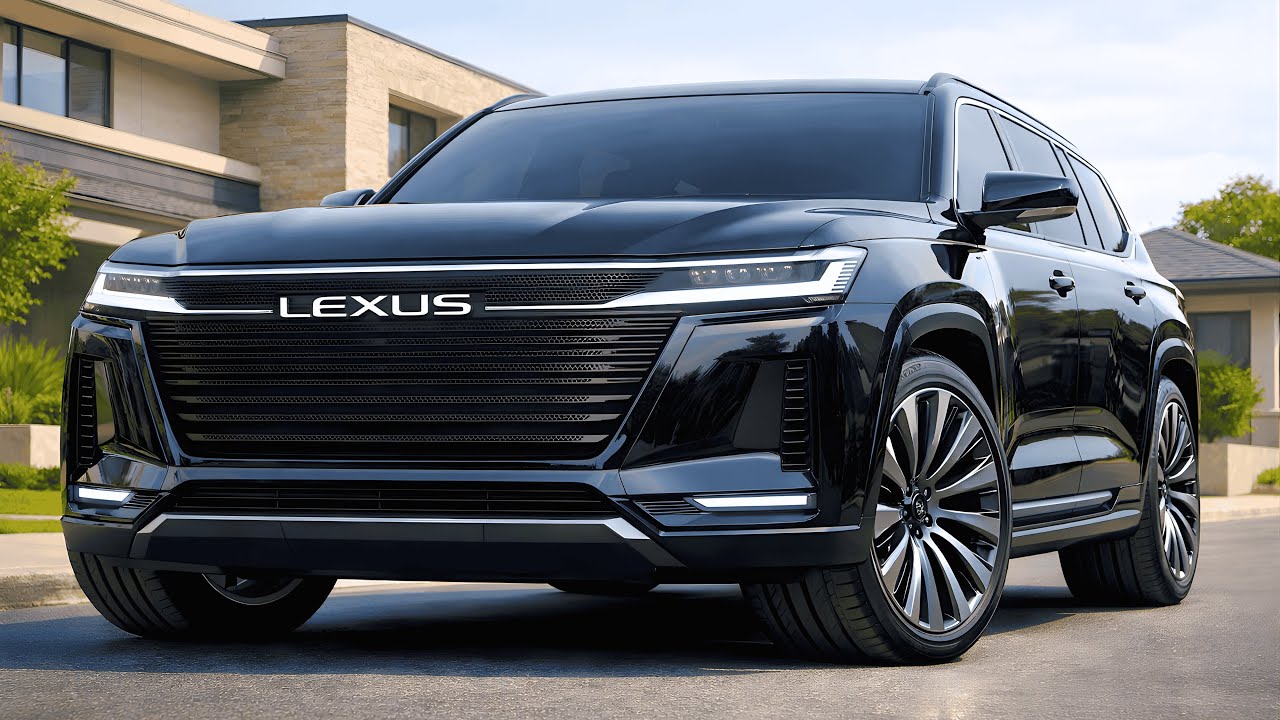 2026 Lexus LX800 Is Finally Here — This Blacked-Out Luxury SUV Looks ...