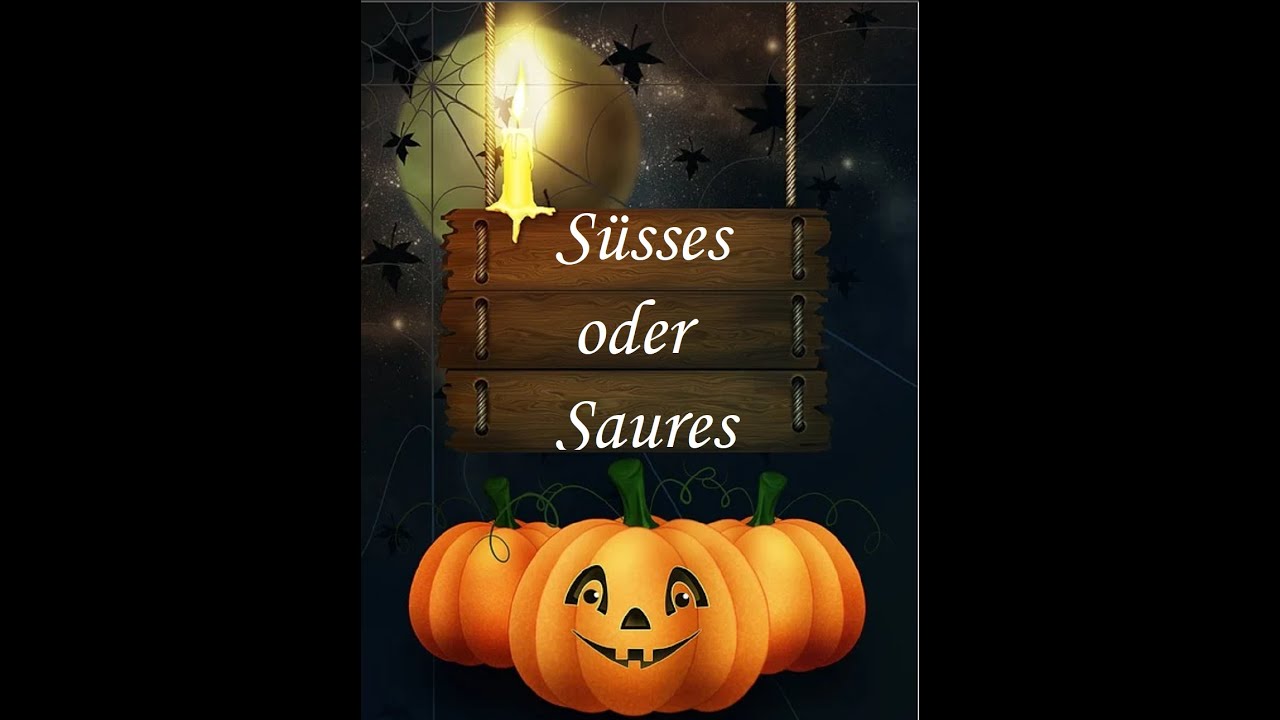 "Süßes oder Saures" Kleines Halloween Spezial 👻💀🕸🕷 - YouTube