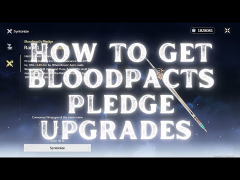 Wuthering Waves How & Where To Get Bloodpact's Pledge Upgrades ...