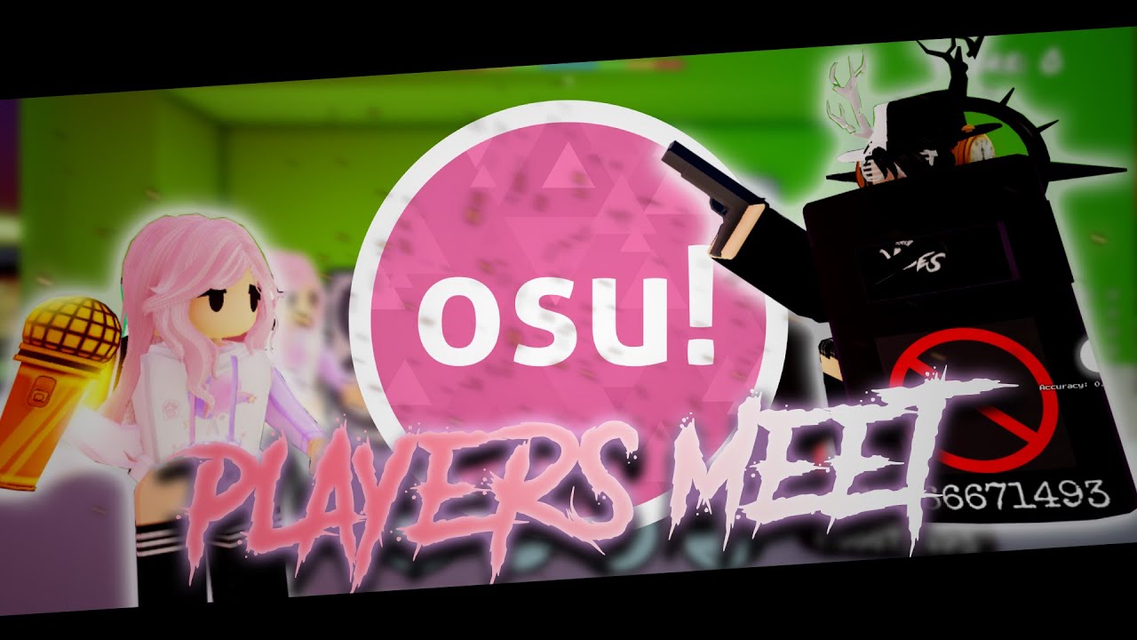 2 OSU!MANIA PLAYERS MEET (Cold Hands Edition) | Roblox Funky Friday ...