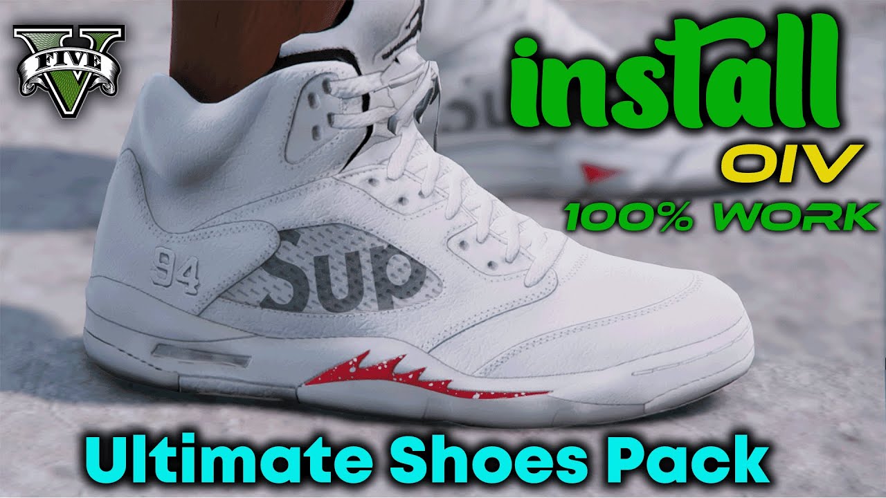 How to install Ultimate Shoes Pack MOD in GTA 5 | Narsi Gaming - YouTube