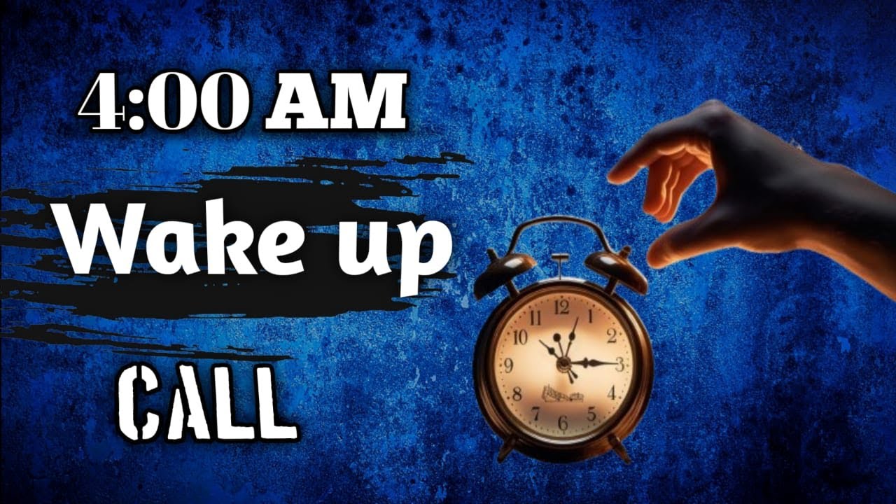 4 am wake up motivation🔥| powerfull study motivation|4 am wake up call - YouTube