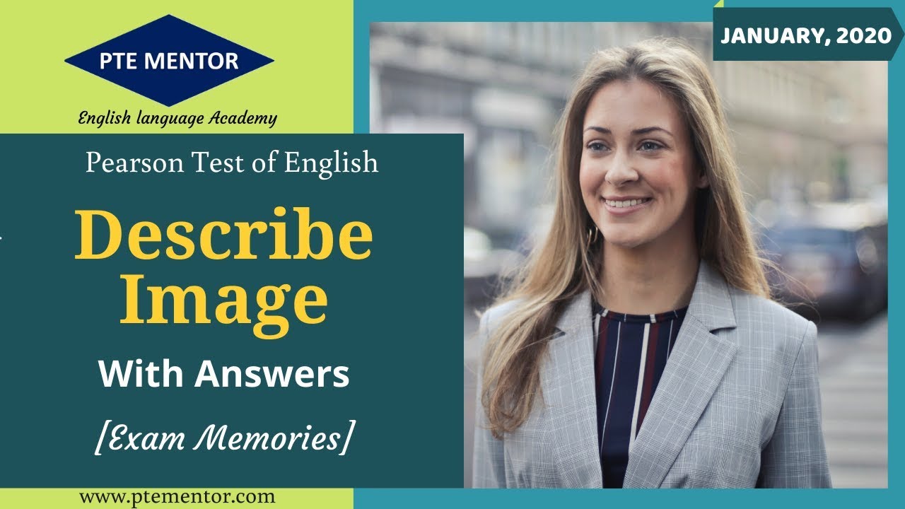 PTE - Describe Image with Answers | January 2020 | PTE Mentor© - YouTube