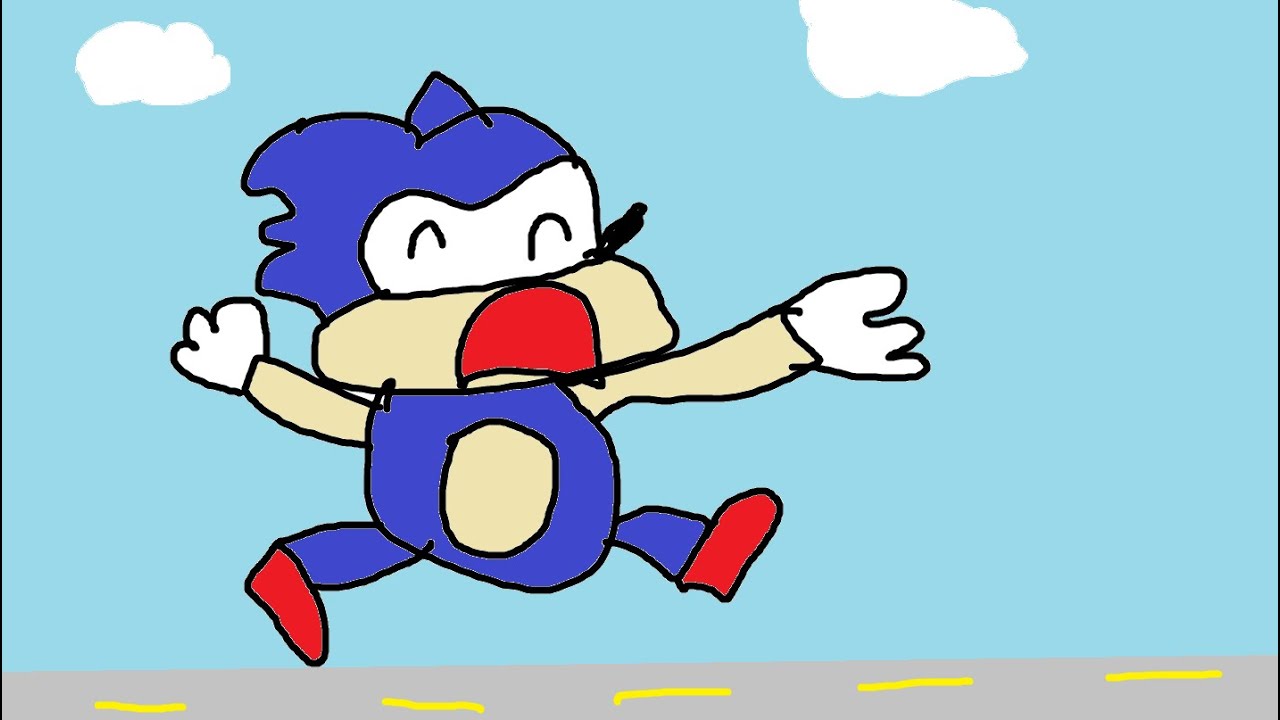 Sonic screaming - YouTube