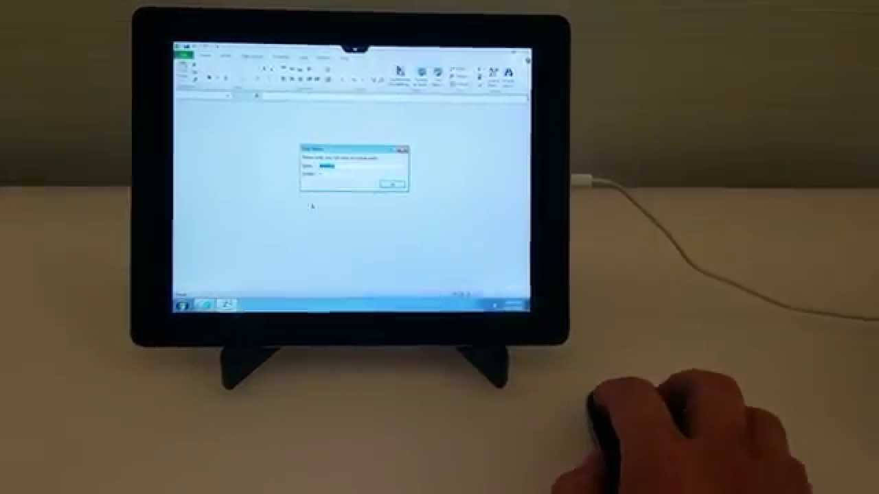 Citrix XenDesktop with a mouse on iOS - YouTube