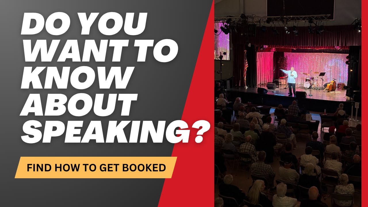 Robin Jay shares speaking, speakers bureau, being a great speaker - YouTube