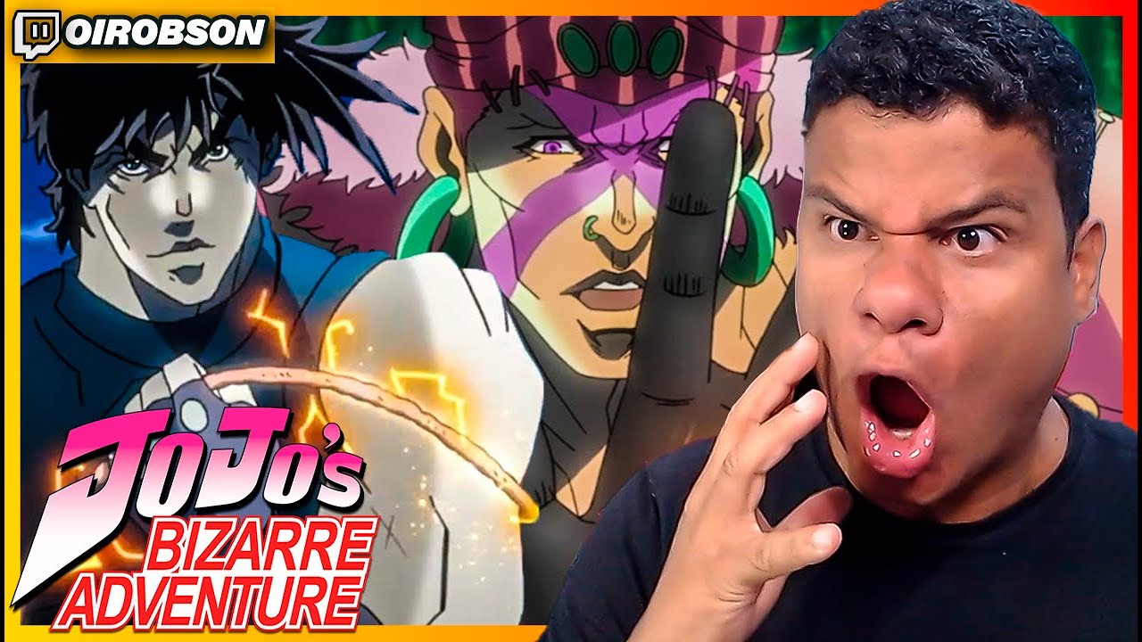 JOJO'S BIZARRE ADVENTURE part 02 Ep 17 REACT!! - YouTube