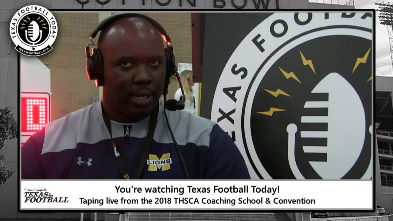Texas Football Today Interview: McKinney head coach Marcus Shavers ...