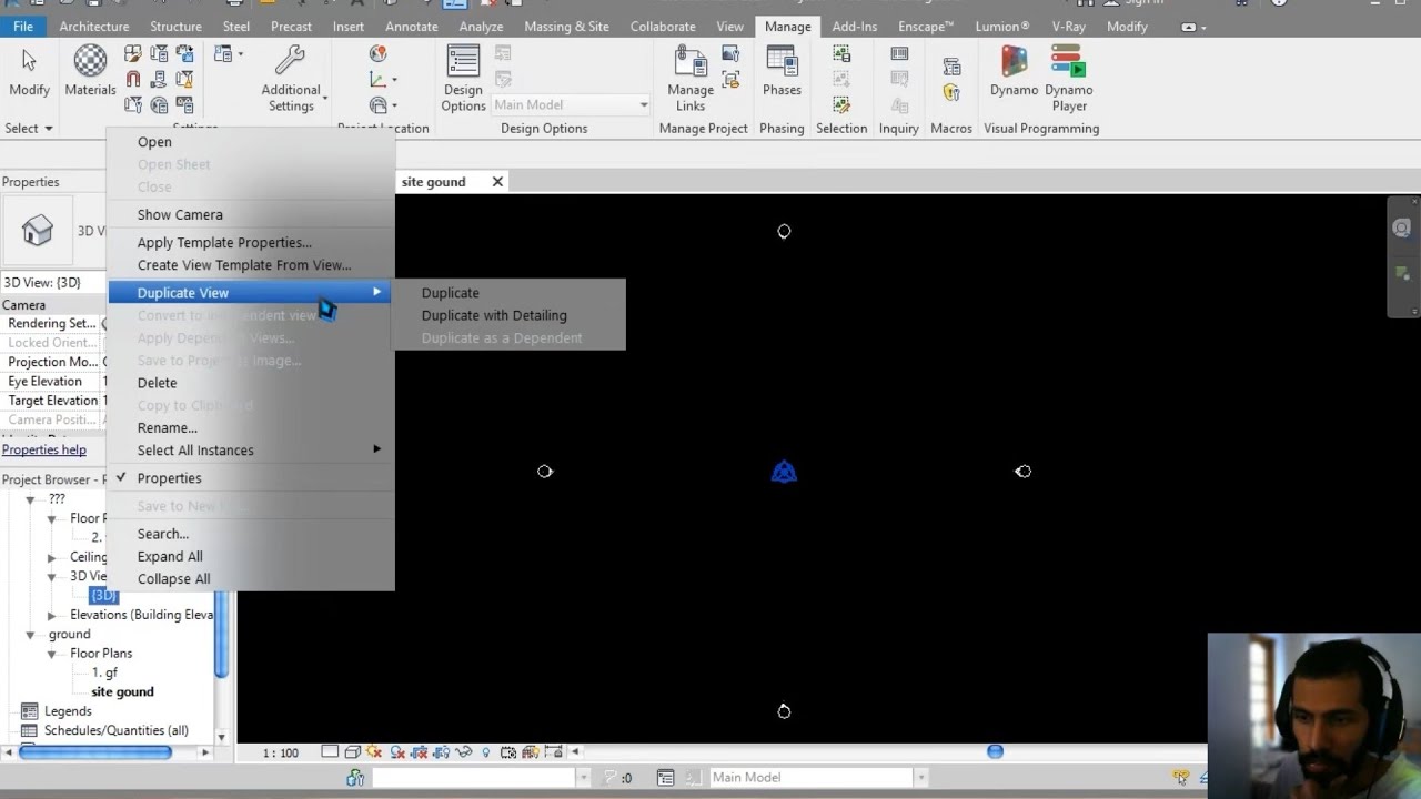 edit / modify default project browser revit architecture - YouTube