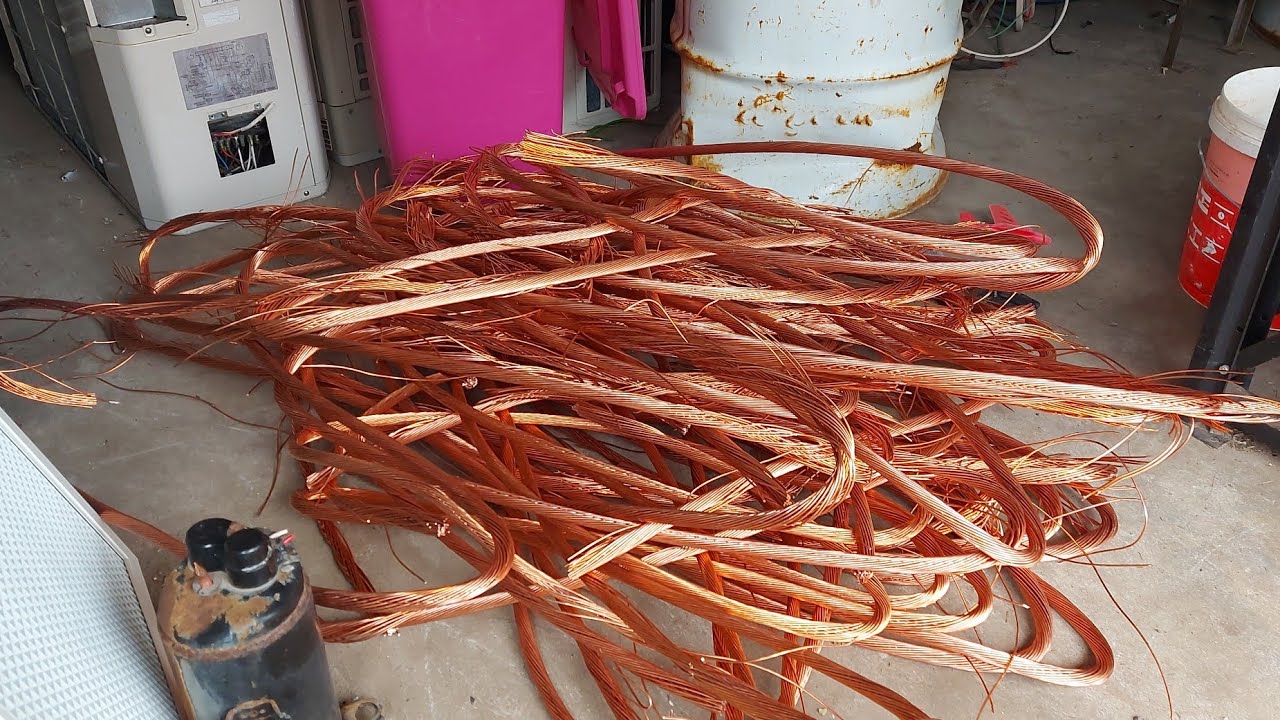 Sunday's Scrap Collections Including 120kg of Bright Copper. - YouTube