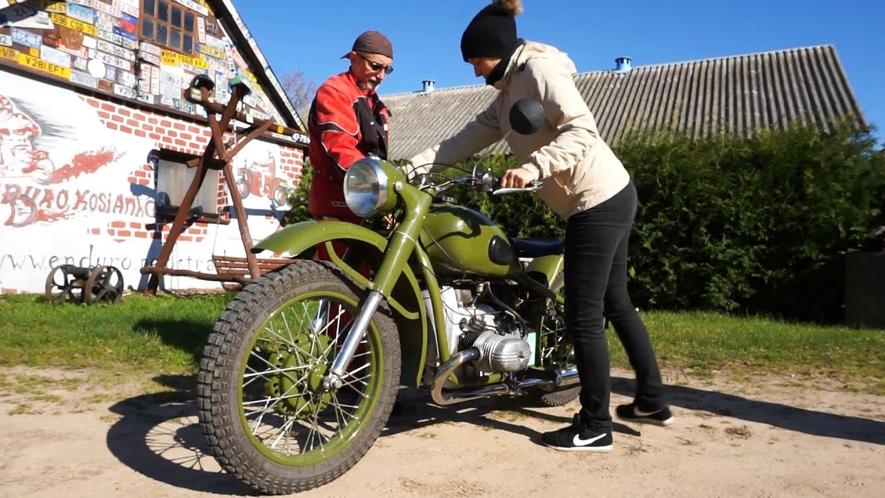 Motocykl URAL M-61 Irbit / niemiecki boxer w radzieckim wydaniu ...