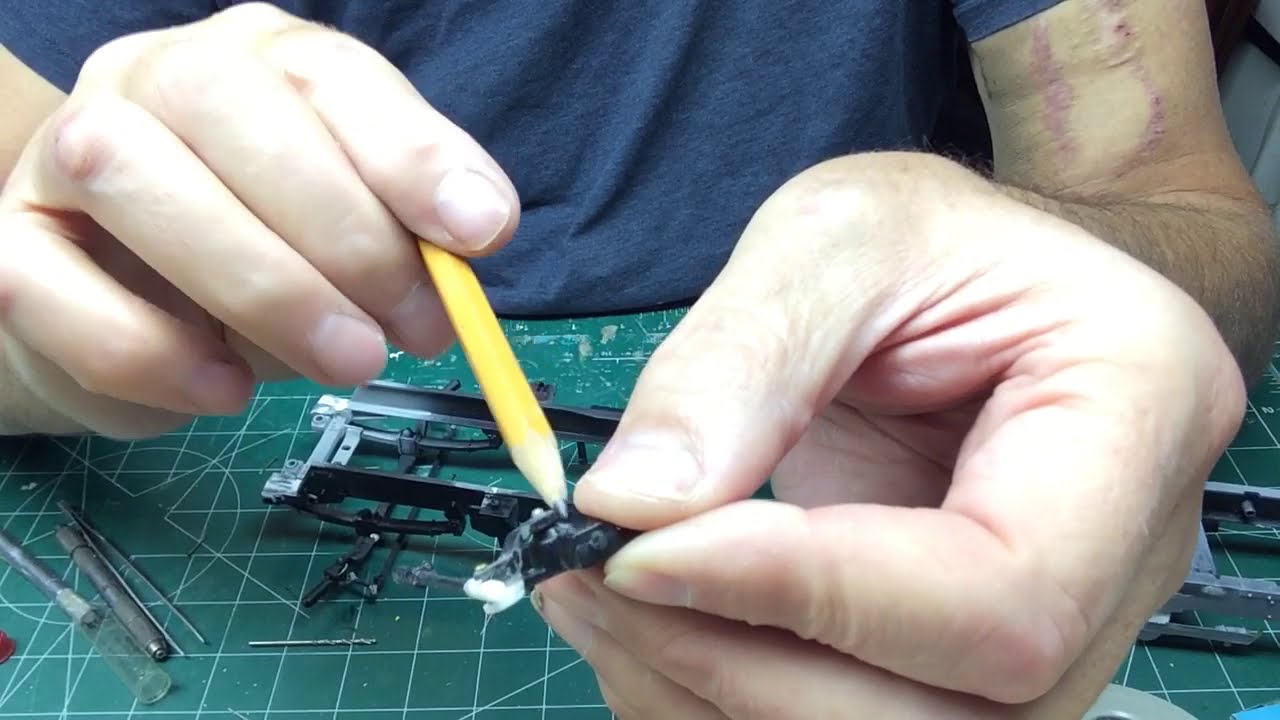 Building scale plastic models: Model Trucks: Making a steering axle ...