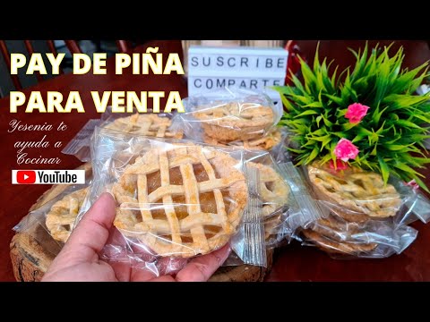 PAY DE PIÑA PARA INICIAR NEGOCIO|Forma fácil de hacer pays individuales ...