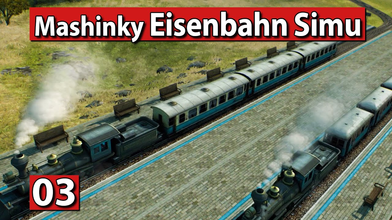 Mashinky | Gebäudeausbau und Kohle scheffeln #3 Eisenbahn Aufbau ...