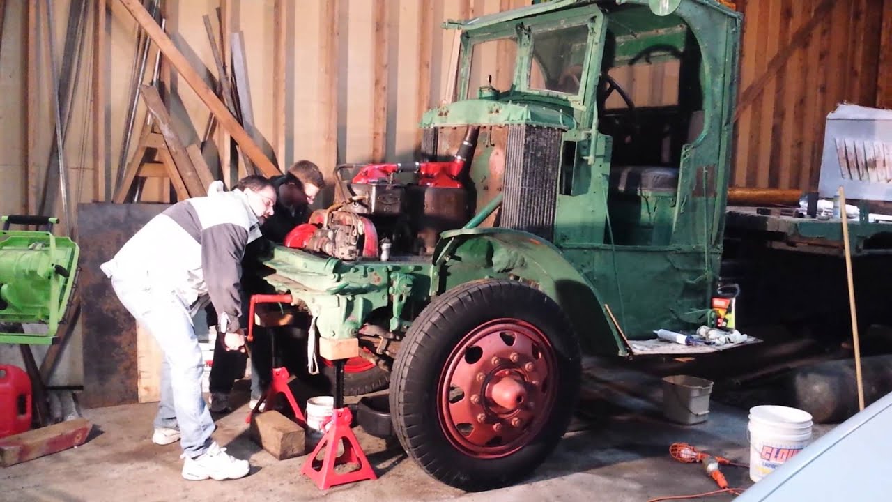 Mack AC Bulldog First Start - YouTube