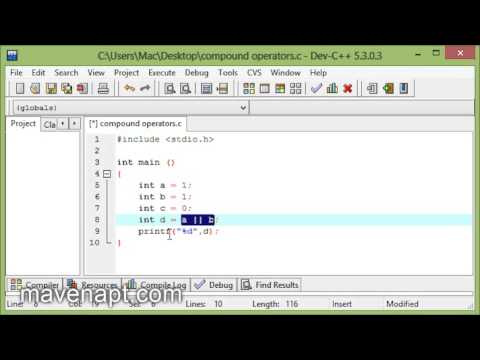 12. C Programming Tutorials in Urdu - Logical Operators - Urdu Tutorials - YouTube