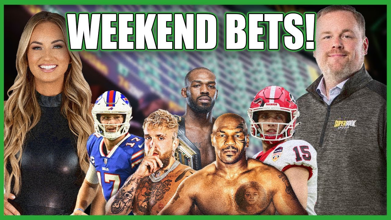 NFL Week 11, College Football, UFC 309 & Paul vs. Tyson Bets with Vegas ...