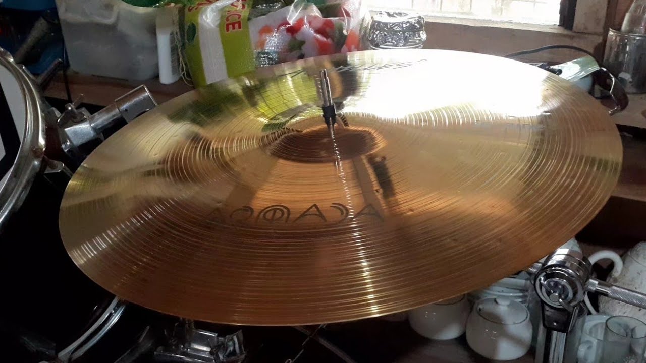 Armada achilles axl cymbal set sound test/review - YouTube