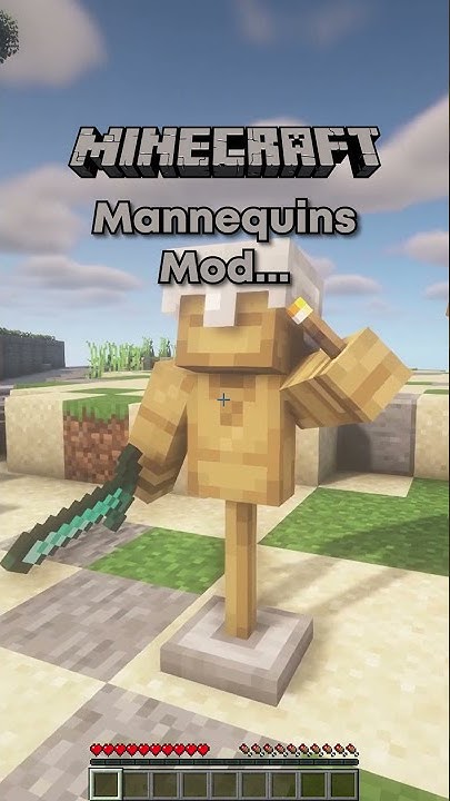MINECRAFT Mannequins... (Mod) - YouTube