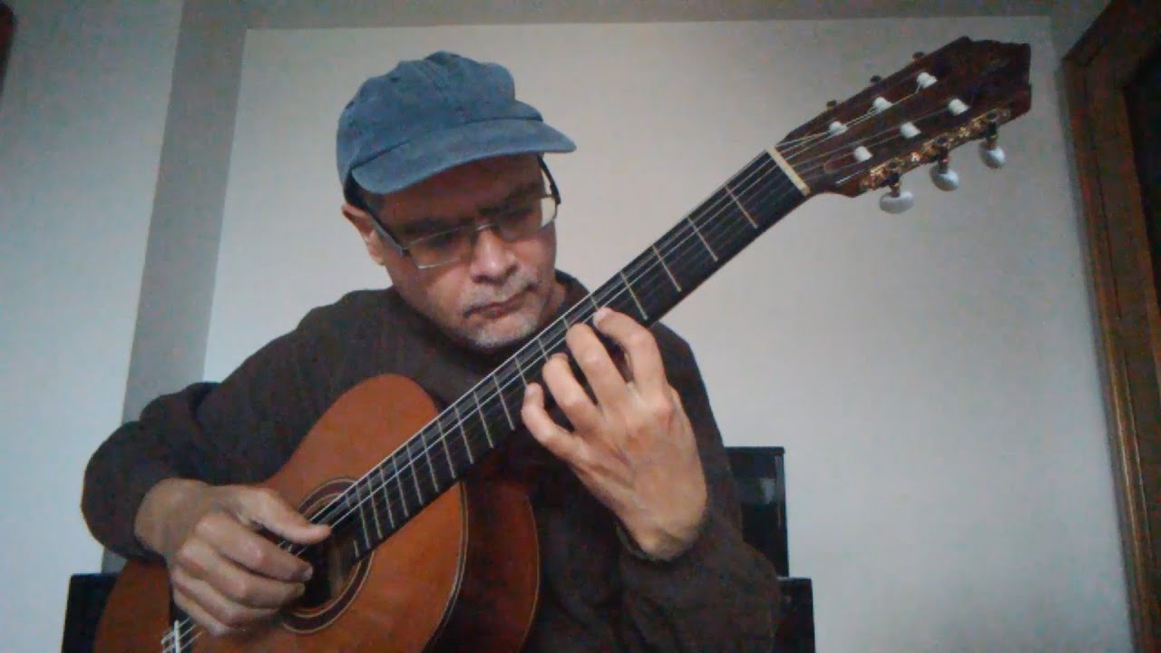 Pianto dell' Amante by J.K. Mertz played without nails on 6-string ...