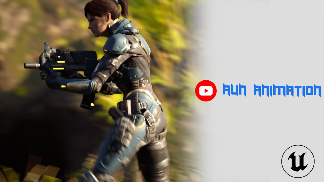 Run Animation render test in Ue5 @magnetvfx #unrealengine # ...